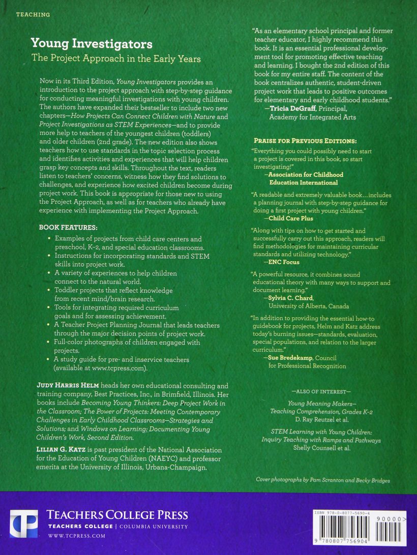 Young Investigators The Project Approach in the Early Years 4th edn ...