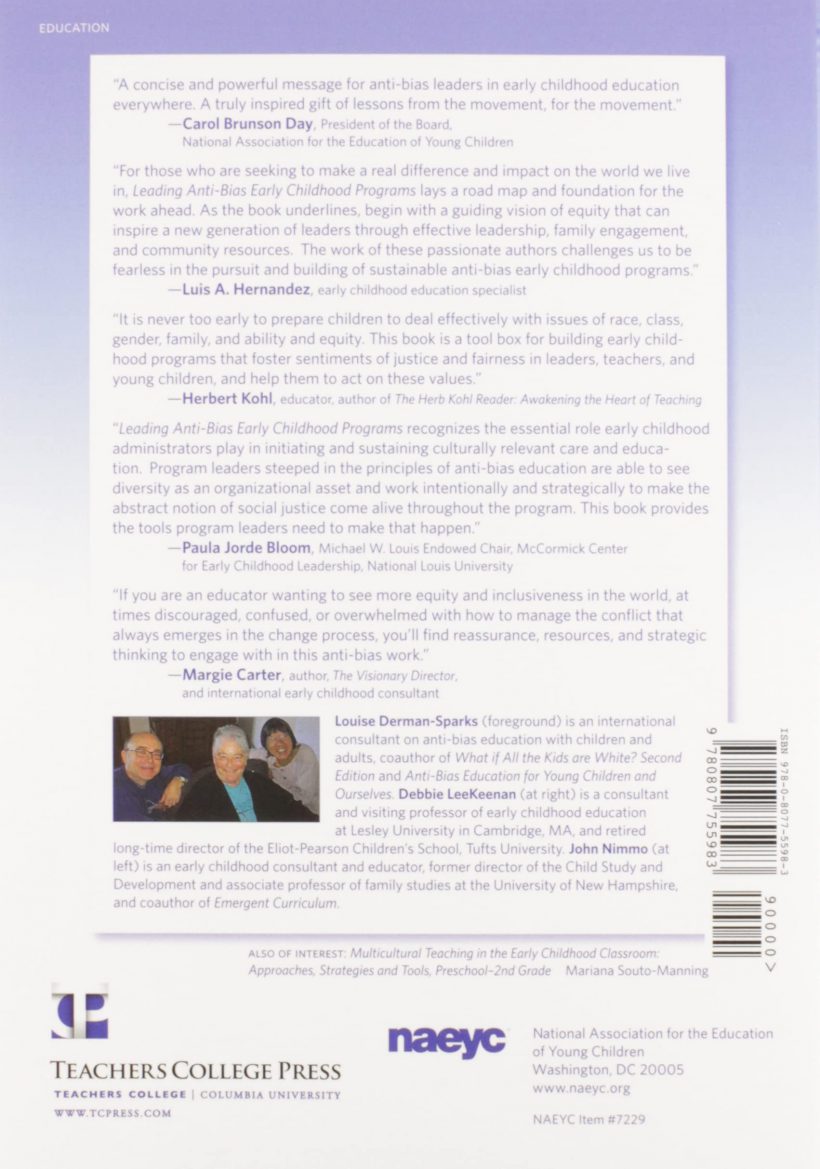 Leading Anti-Bias Early Childhood Programs: A Guide for Change - Pademelon Press
